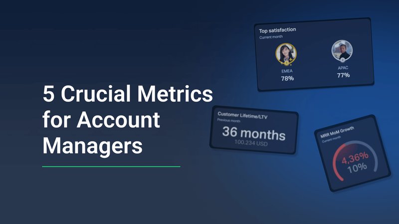 5 Crucial Account Manager KPIs | Plecto